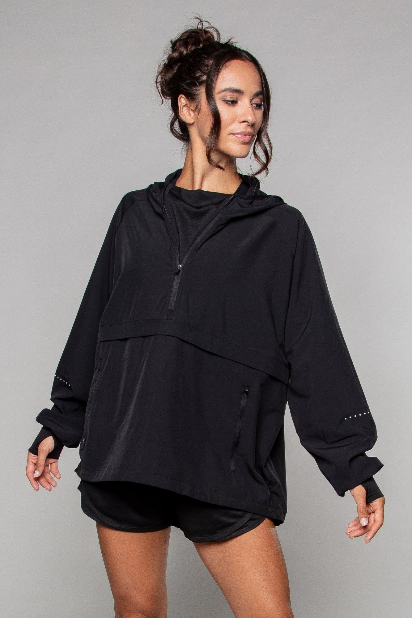 Lightweight Shell Track Jacket Black – Born Nouli
